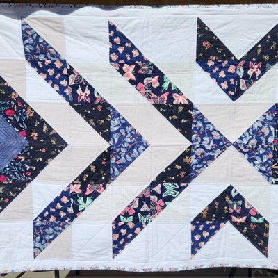 Star Gazing Quilt Pattern 3 Sizes throw, Single/twin & Queen 3 for 1 ...