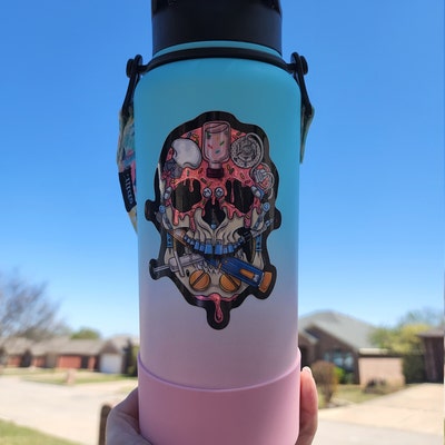 Holographic Magikarp Pokemon Sticker, Carp Sticker, Fish Sticker, Gamer ...