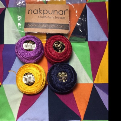 DMC 972 Pearl Cotton Thread Size 8 Deep Canary Yellow - Etsy