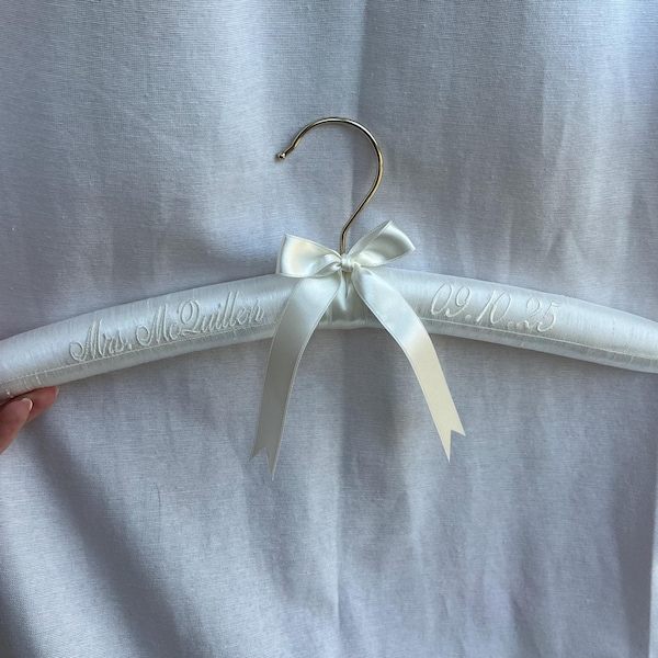 Embroidered Baby Hanger Set,personalized Gift,blue and Pink Baby Cloth ...