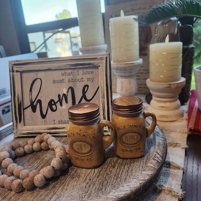 Rustic Cookie Jar, Farmhouse Cookie Jar, Gallon Glass Cookie Jar ...