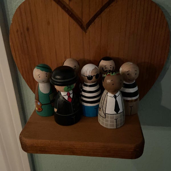 Buddhist Monk Peg Doll, Multicultural Dolls, World Religions, Inclusive ...