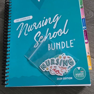 The Complete Nursing School Bundle® 2025 Edition Spiral Bound - Etsy