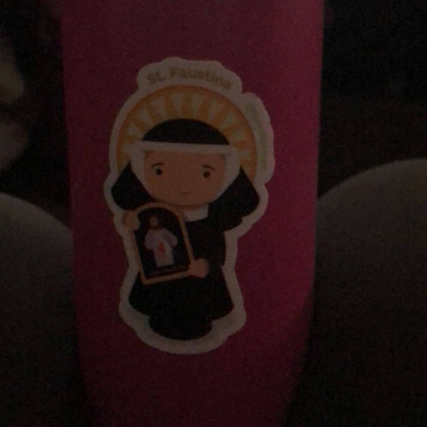 St. Faustina Sticker | Catholic Divine Mercy Saint | Secretary of ...