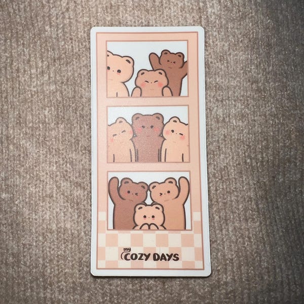 Cute every Day, COZY DAY Tote Bag Natural Canva Brown Tote Bag / Cozy ...