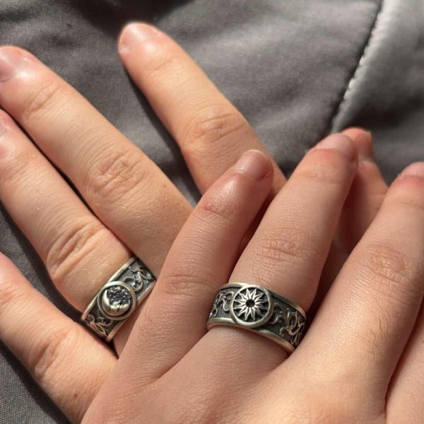 Greek Spartan Warrior Unique Signet Ring for Men in Silver, Vintage ...