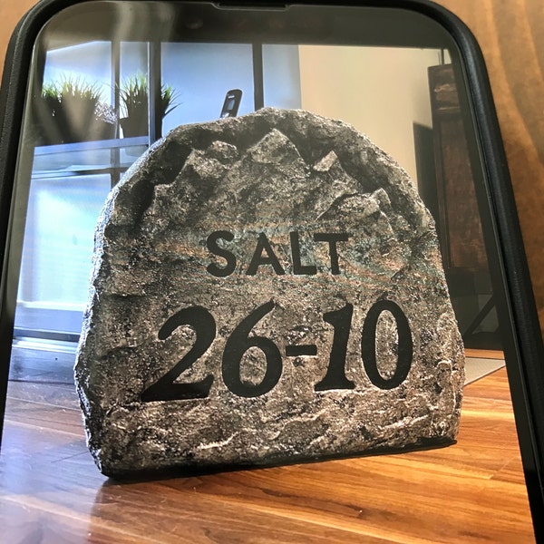 Patriot Address Stone, Artificial - With Your House Number, Address and ...
