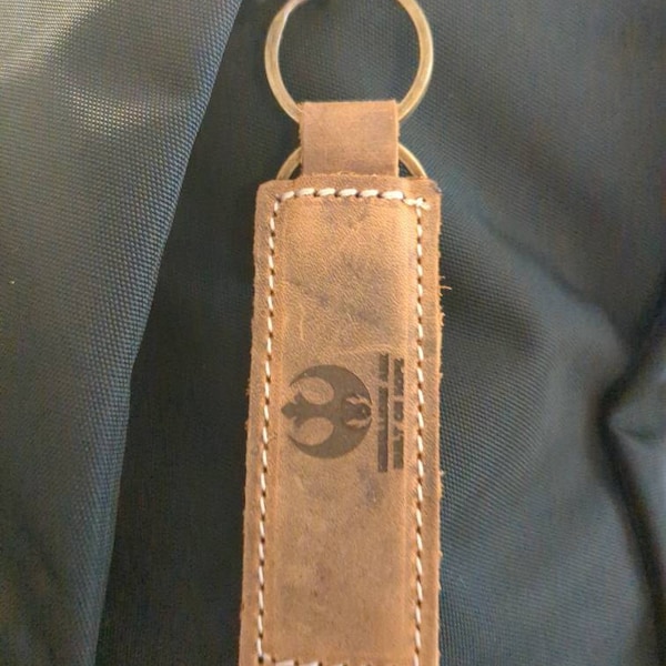 Personalized Leather Keychain, Customized Key Chain, Custom Leather Key ...