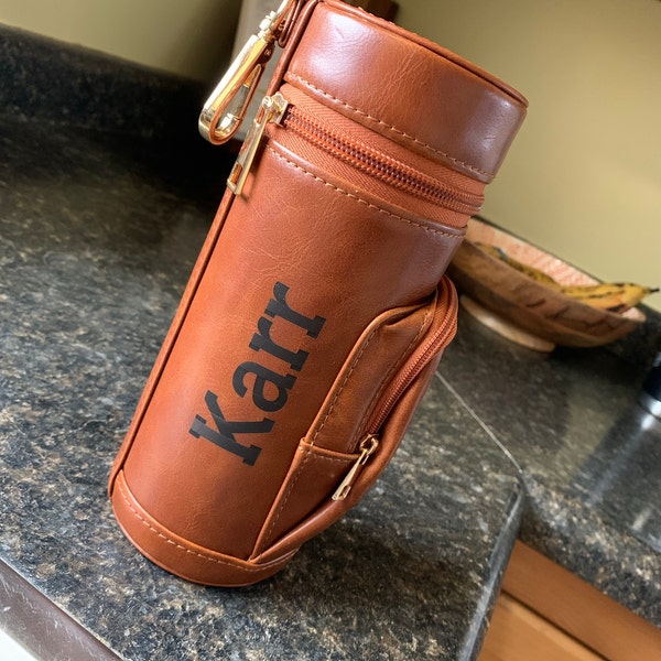 Personalized CIGAR HUMIDOR CASE Cigars Accessories Travel Box Groomsmen ...