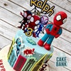 Personalised Spider-man Spidey Inspired Cake Topper number Only With ...