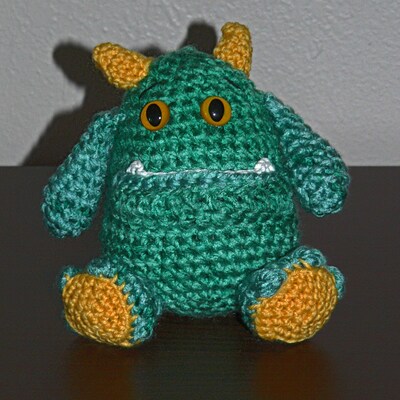Wee Worry Monster Crochet Pattern PDF - Etsy