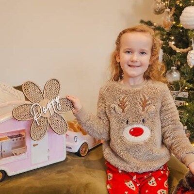 Oak Wood Hot Air Balloon Rattan Effect, Bespoke Hot Air Balloons, Boho ...