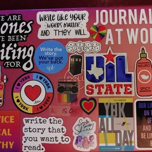 Hey Girl, You Should Be Writing Sticker Great Gift for Writers, Authors ...