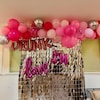 On Cloud Wine Balloon Banner Birthday Party for Her Balloon Letters ...