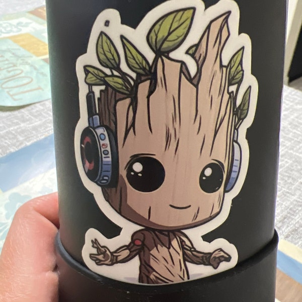 Baby Groot, Groot, Guardians of the Galaxy, Disney, Disneyland, Sticker ...