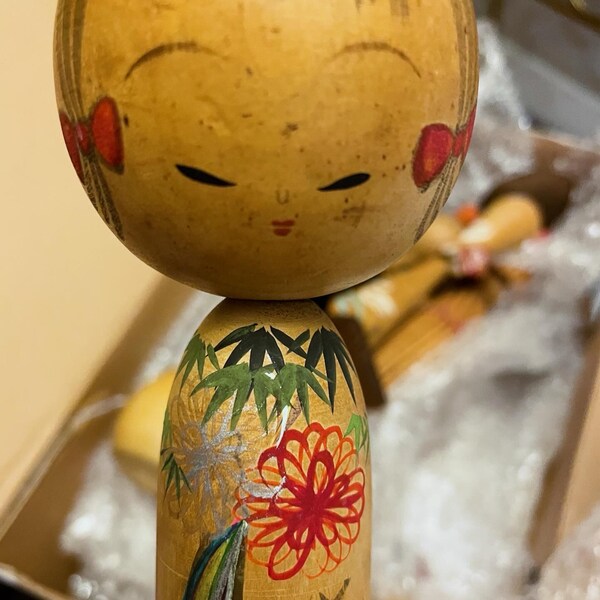 Japanese Hanging Standing Scroll "flower",silk Scroll ,signed Ink Art ...