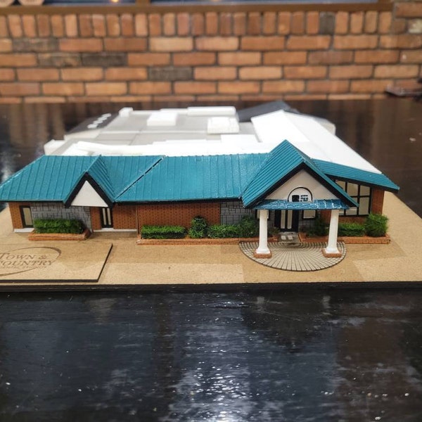 Personalized White Color 3D Scale Models | |architectural Models | Farm ...