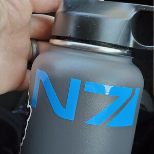 N7 Special Forces Logo Vinyl Decal Commander Shepard Mass - Etsy