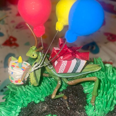 Praying Mantis Cake Topper, Praying Mantis Birthday Party, Insect ...