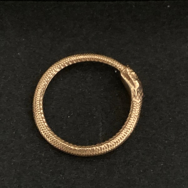 Serpent Ring, Ouroboros Ring, Dragon Ring, Transformation, Unisex Ring ...