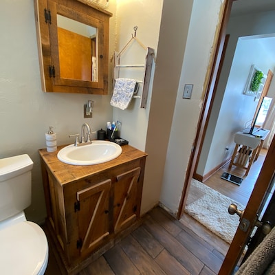 Rustic Bathroom Vanity Rustic Reclaimed Barn Wood 24 or 30 Inch Vanity ...