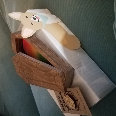 Dice Vault Moon Phase Dice Box Celestial Tabletop Gaming TTRPG RPG ...