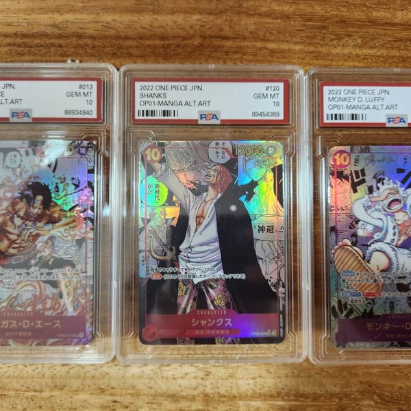 Custom Label and Slabcase for Graded Cards, Custom Label for Cards ...