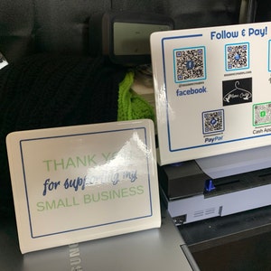 Book Your Next Stay QR Code Reservation Sign set of 2 | Etsy