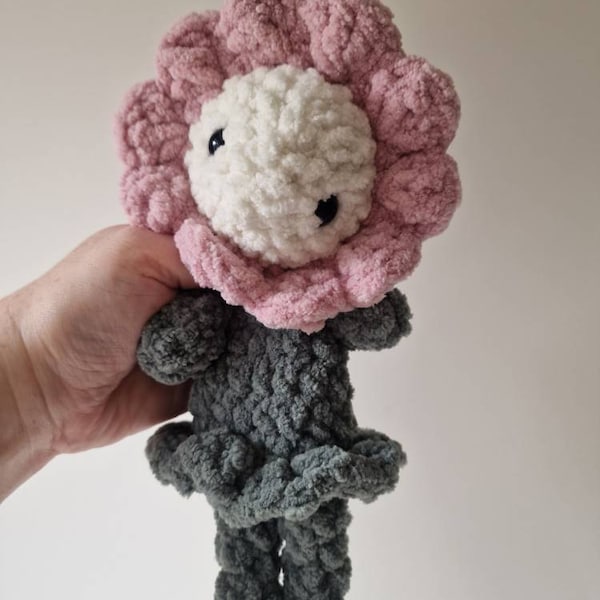 Flower Friend Crochet Pattern, Sunflower Amigurumi Plush Lovey, Pattern Only - Etsy