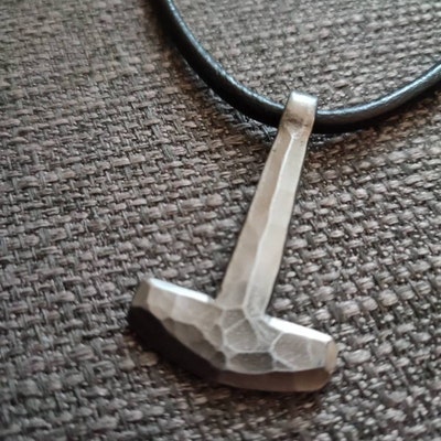 Handmade, Forged, Blacksmith, Viking, Norse, Thor Hammer, Mjollnir ...