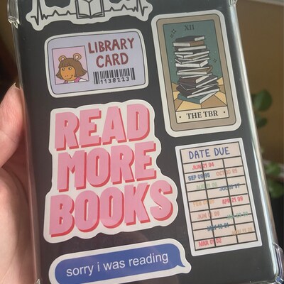 DW Library Card Bookmark Holographic Magnetic Bookmark Book Club ...