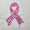 Breast Cancer Awareness Ribbon, Hope Strength Love Machine Embroidery ...