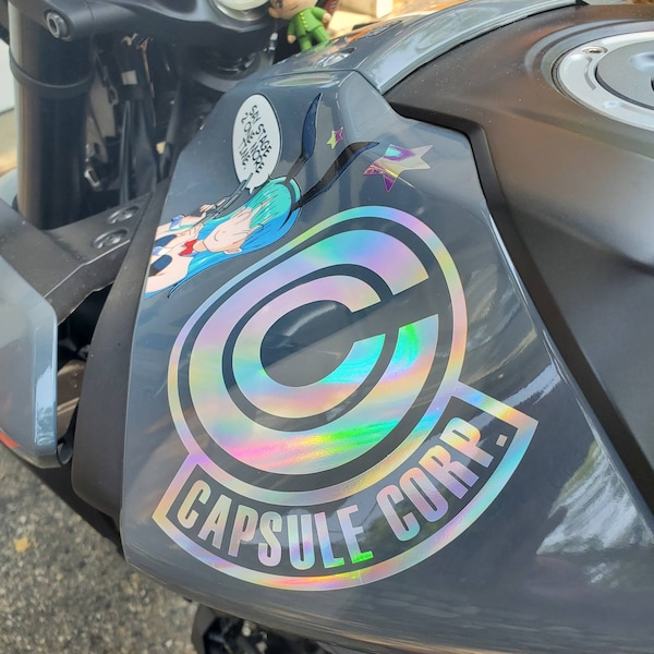 Vinyl Capsule Corp Logo Decal - Etsy
