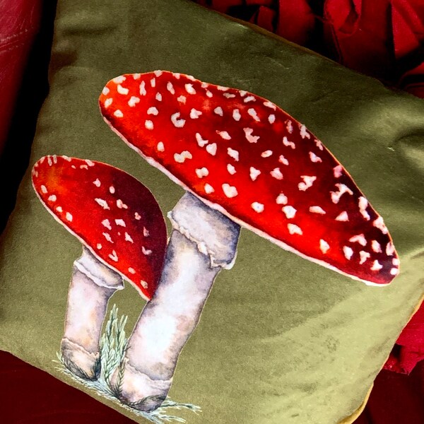 Toadstool Scrunchie. Women's Hair Scrunchie. Mushroom Scrunchie - Etsy