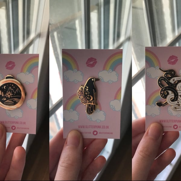 Pick Any 3 Pins - Cute Enamel Pin Set Pin Set Pin Gift Pin Collection ...