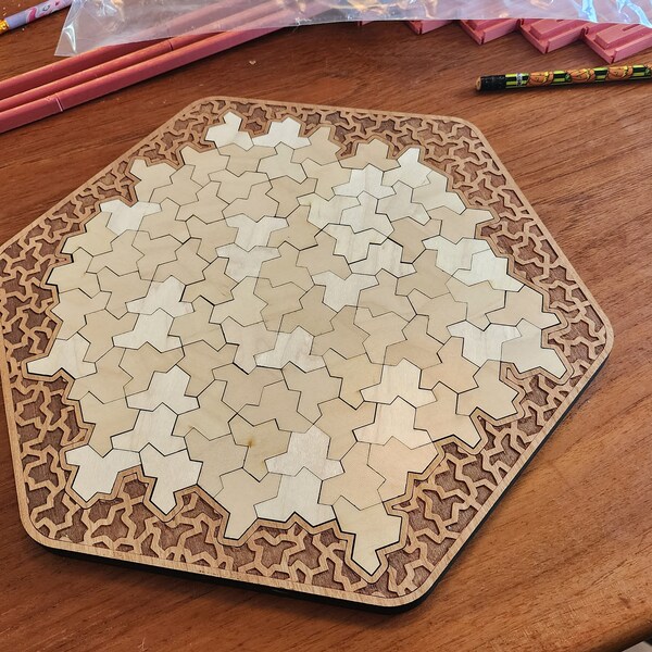 The “hat” Puzzle Set; STEM Tiles; Einstein Tile; Monotile - Etsy