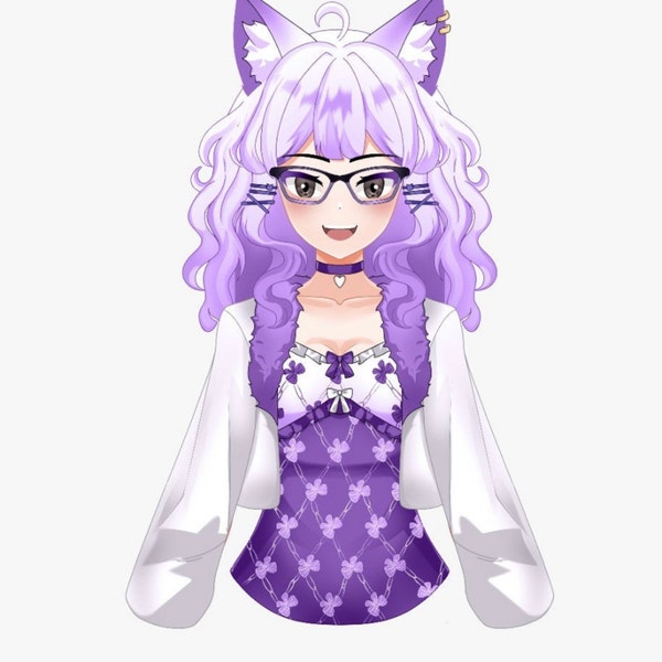 CUSTOM VTUBER LOGO | Vtuber Logo, Vtuber, Custom Vtuber Logo Commission ...