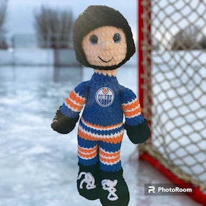 CROCHET PATTERN: Hockey Player Amigurumi Crochet Pattern - Etsy
