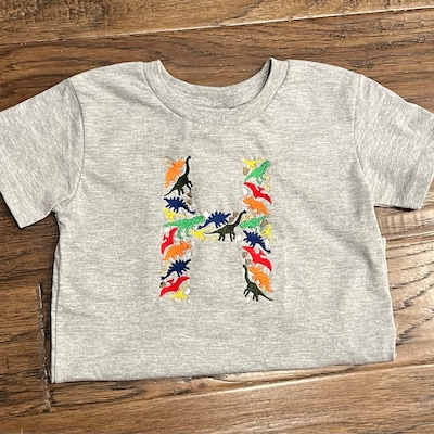 R Dinosaur Embroidery Design Dinosaur Alphabet, Dinosaur Embroidery ...