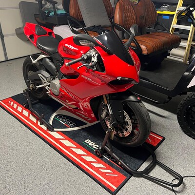 Yamaha Motorcycle Personalized Rug Accesorries Floor Bottom Pit Mat ...