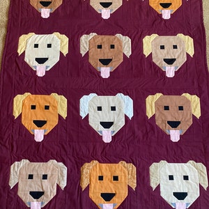 Uncle Sam Patriotic 4th of July Flag PDF Quilt Block Pattern | Etsy