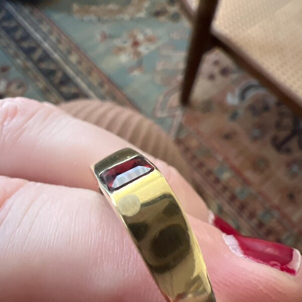 Arthritis Ring for Lateral Deviation, Splint Thumb Ring, Silver and Brass Tiny Hyper Mobility ...