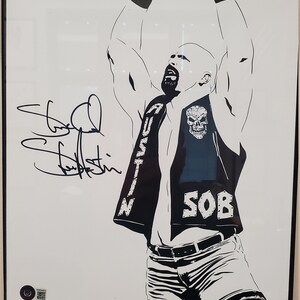 Bret Hart Art Print Awesome Poster of the Bret the Hitman Hart // the ...