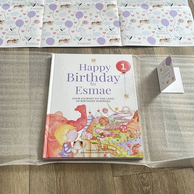 Personalised Happy Birthday Keepsake Book - Etsy UK