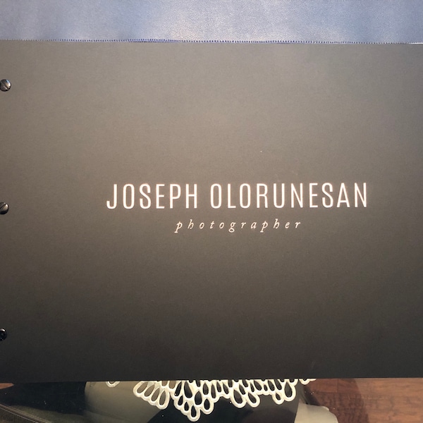 11x17 LANDSCAPE Matte Black Portfolio - Acrylic Portfolio Landscape ...