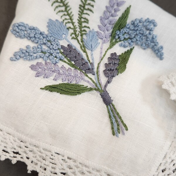 Harvest Grains Bouquet Hand Embroidery Pattern | Beginner Embroidery ...