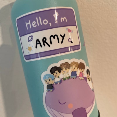Inside Namjoon's Brain Name Tag Sticker RM Sticker Right Place Wrong ...