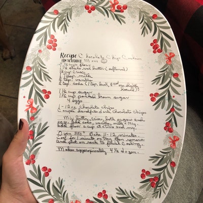 Personalized Anniversary Photo Platter, Personalized Photo Gift for ...