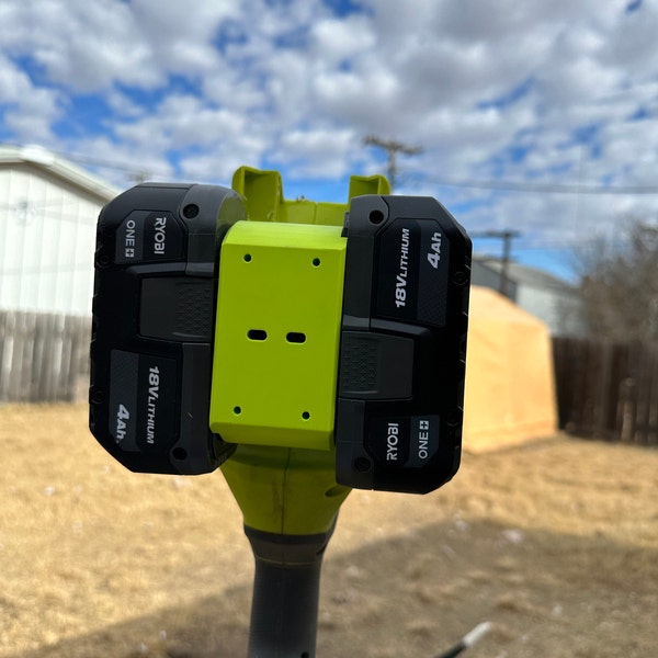 18v Dual Battery Storage-carrying Case, Compatible With Ryobi - Etsy