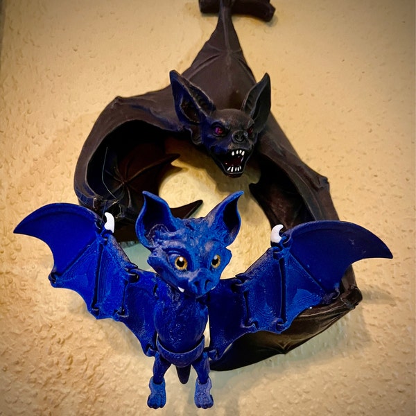 Articulated Bat - 3D Printed by Matmire Makes - Etsy